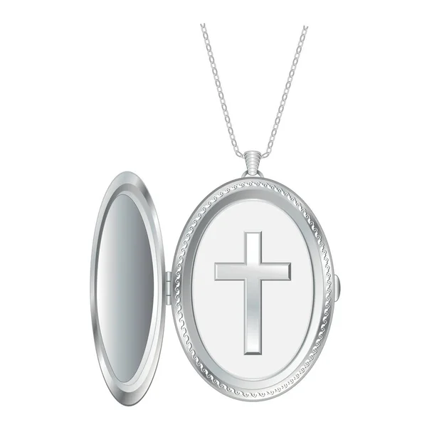 Christian Cross Vintage Engraved Open Gold Locket Symbol Christian ...