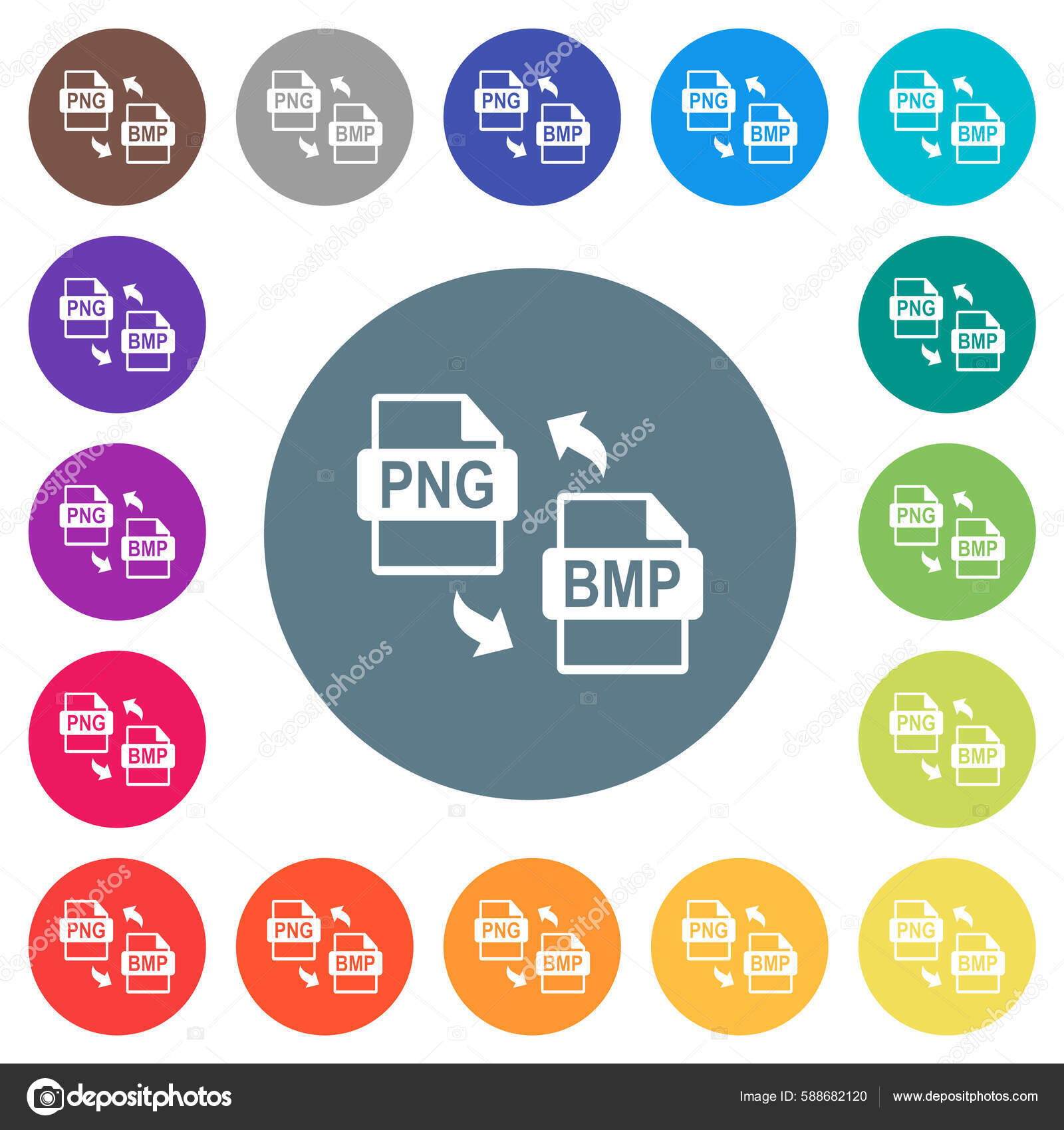 Png Bmp File Conversion Flat White Icons Color Backgrounds Background ...