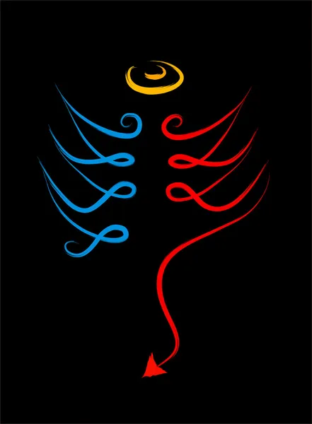 Good and evil Vector Art Stock Images | Depositphotos