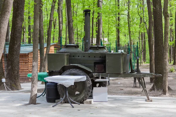 Military field kitchen Stock Photos, Royalty Free Military field ...