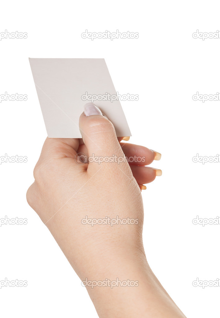 Hand with card Stock Photo by ©JamaL1977a 46425969