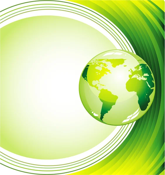 Earth Green Background for Flyers Stock Vector Image by ©DavidArts #6766192