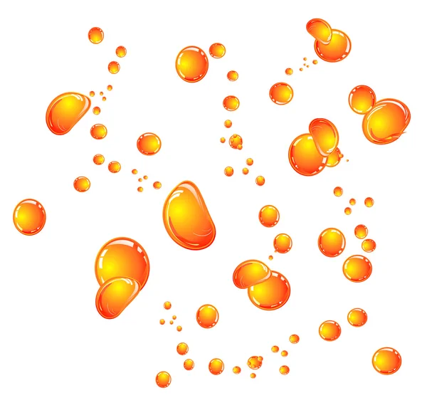 Orange bubbles background Stock Vector Image by ©DavidArts #23281600