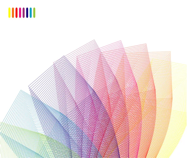 Rainbow Colours Spectrum Business Card Background Stock Vector Image by ...