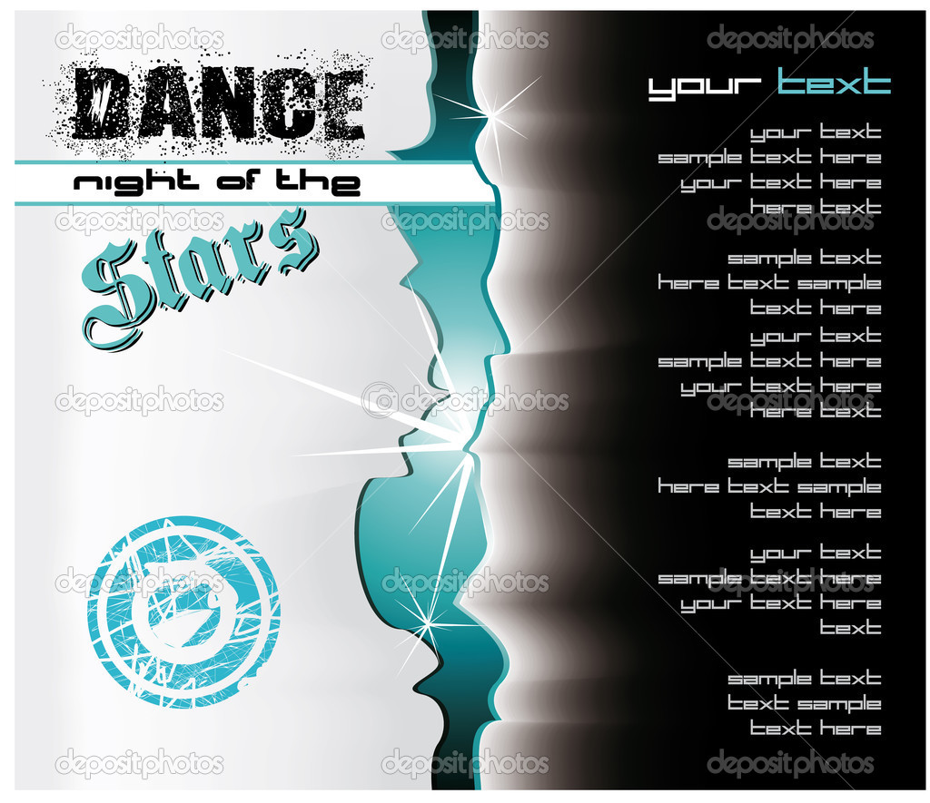 Techno Dance Background Stock Vector Image by ©DavidArts #23281578