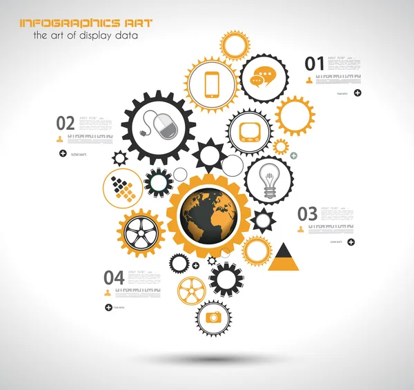 17,470,960 Gear infographic Vector Images | Depositphotos
