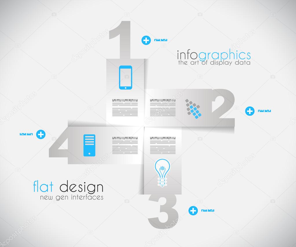 Timeline to display your data with Infographic elements Stock Vector ...
