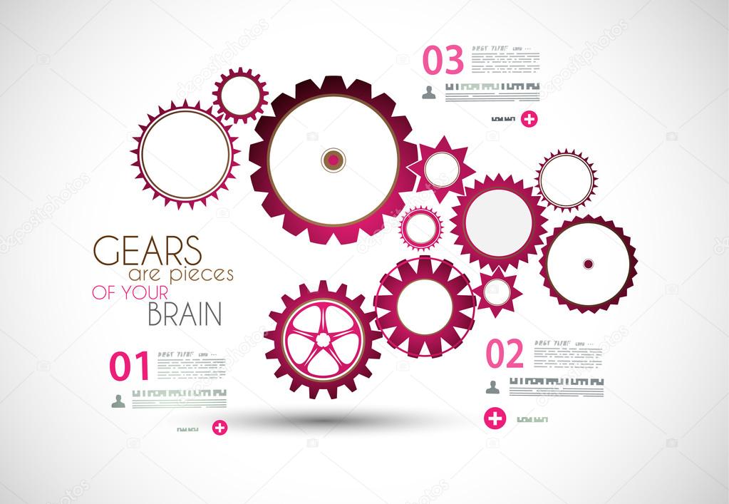 Infographics and High Tech background Stock Vector Image by ©DavidArts ...