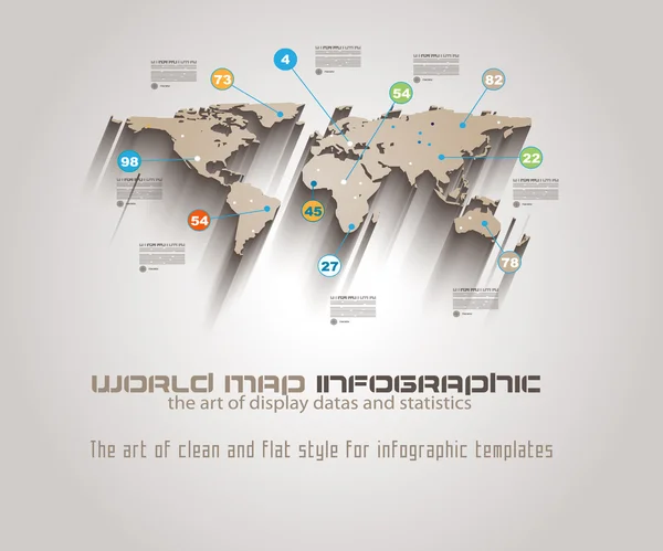 36,099 World map infographic Vectors, Royalty-free Vector World map ...