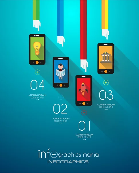 Flat UI design concepts infographics Stock Vector Image by ©DavidArts ...