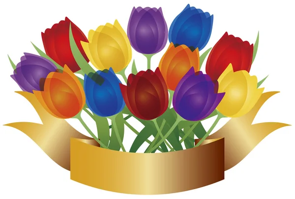 Tulipán rajz Stock vektorok, Tulipán rajz Jogdíjmentes illusztrációk ...