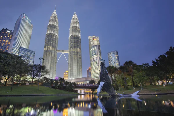 Kuala Lumpur KLCC Park Skyline - Stock Image - Everypixel