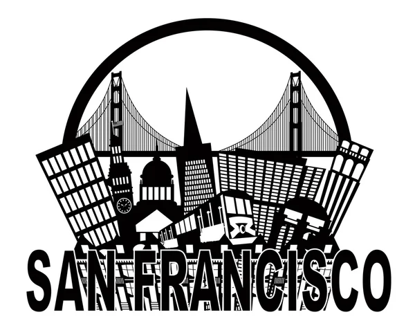 San francisco bay area, Royalty-free San francisco bay area Vector ...