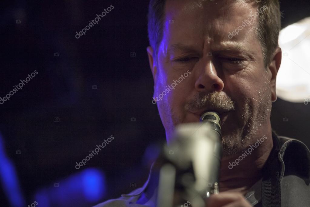 Ken Vandermark during concert – Stock Editorial Photo © Sopotniccy ...