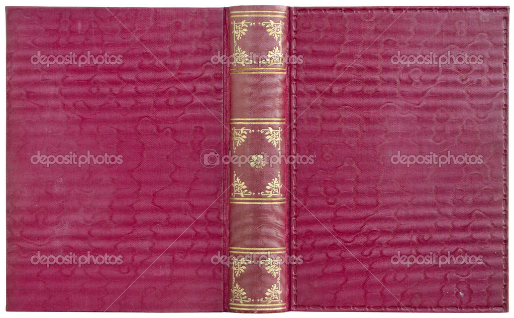 Open book - red — Stock Photo © Aninka #40709081