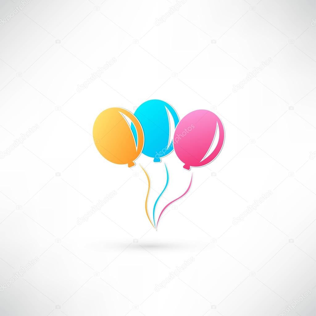 Balloon icon Stock Vector Image by ©slasny1988 #30889821