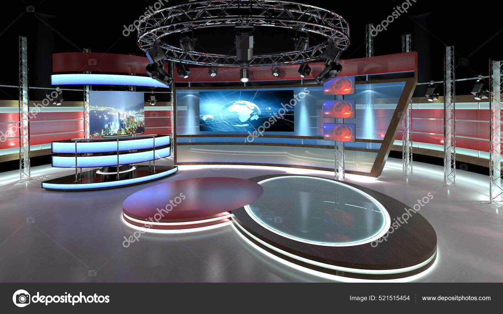 Simple Studio Set Design