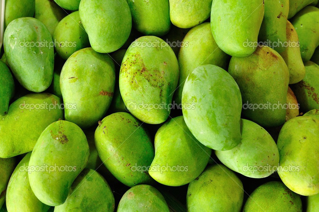 Green Mango Fruit Wallpaper