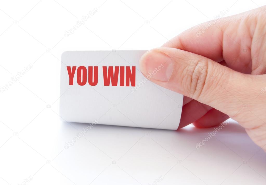 You win — Stock Photo © nupix #22284155