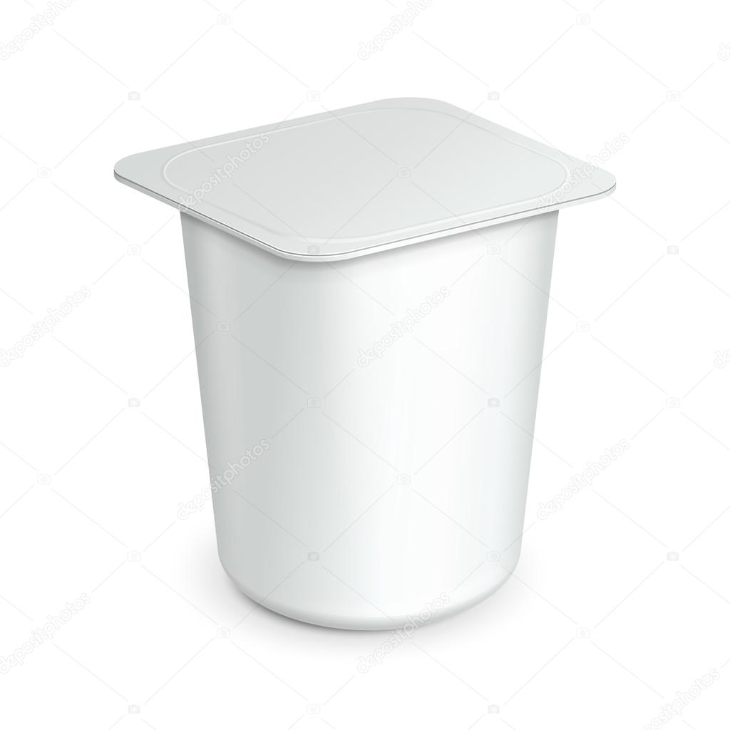 Yogurt Container Vector