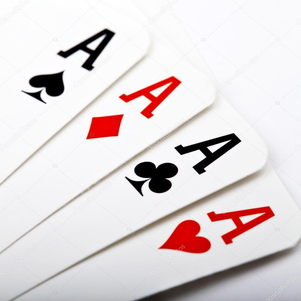 Four Aces — Stock Photo © chrisdorney #16454889