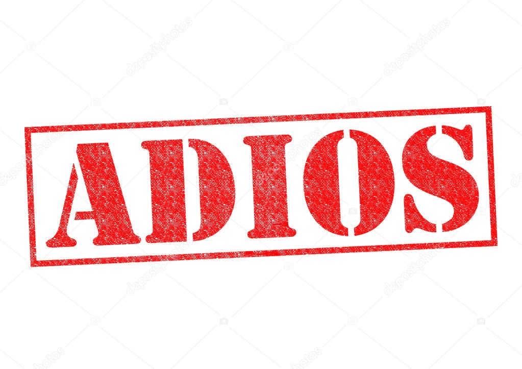 ADIOS — Stock Photo © chrisdorney #33227955