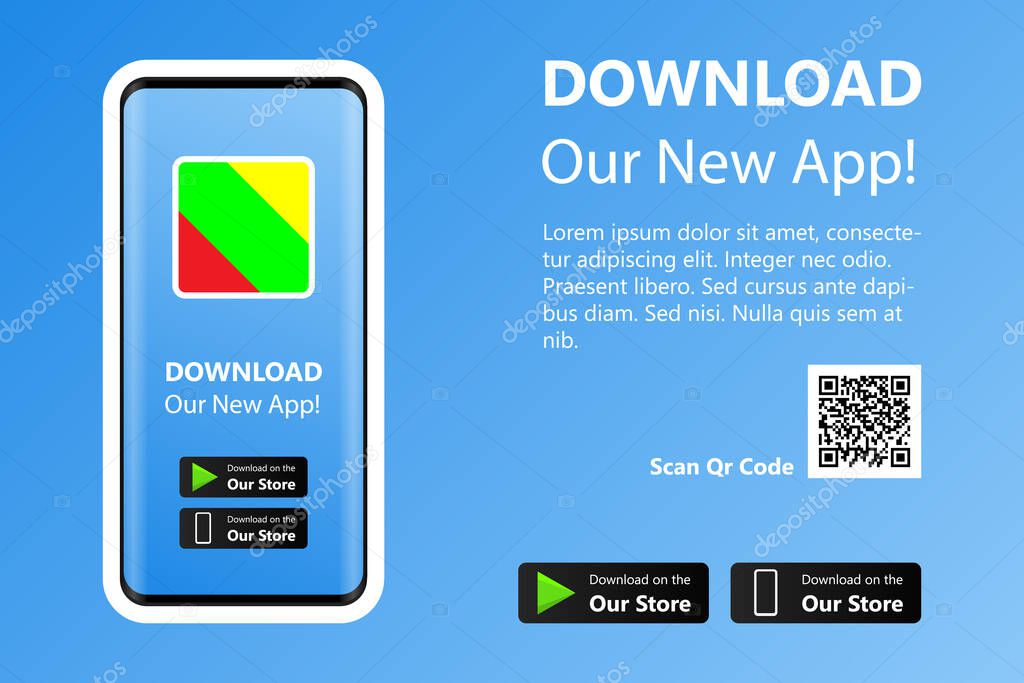 Download page of the mobile app. Download our new app ,Mobile App. Load ...