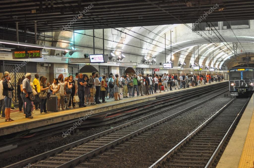 Roma Termini subway station – Stock Editorial Photo © scrisman #49434339