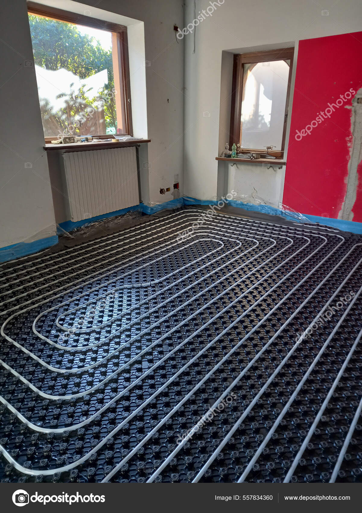 Underfloor Heating Cooling Indoor Climate Control Thermal Comfort Using ...
