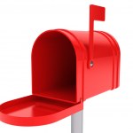 Red red mailbox with mails Stock Photo by ©ekostsov 15338503