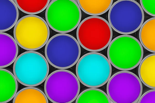 Color paint cans Stock Photo by ©scanrail 39187019
