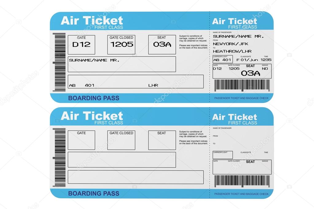 Airline boarding pass tickets — Stock Photo © doomu #45553783
