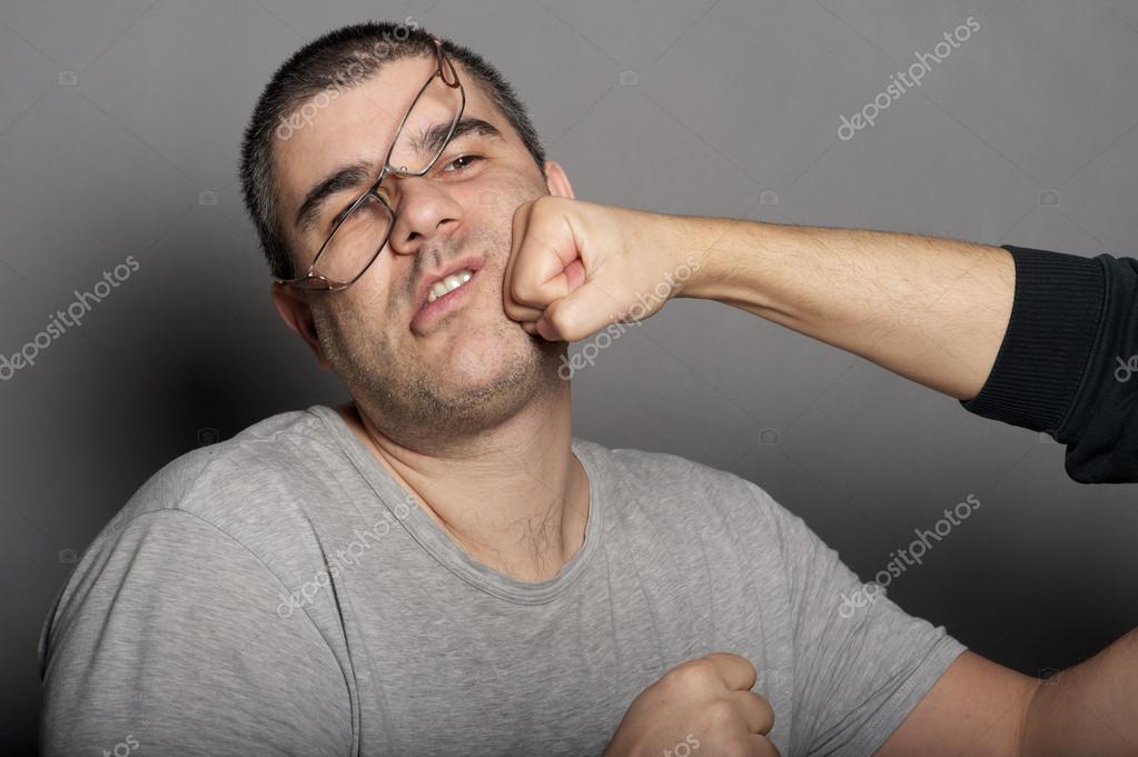 Punch in the Face Impact Stock Photo by ©ferrerivideo 43303905