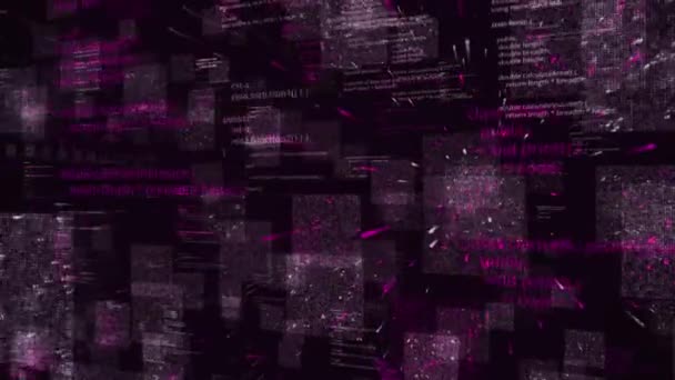 Programming code abstract technology background, seamless loop ...