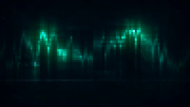 Black Background Motion Bright White Green Lines Animation Made Diagram ...