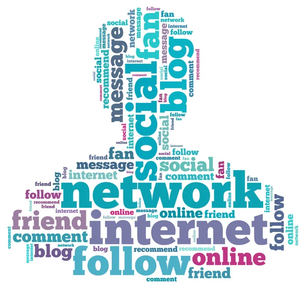 Info-text graphics and arrangement concept on white background (word ...