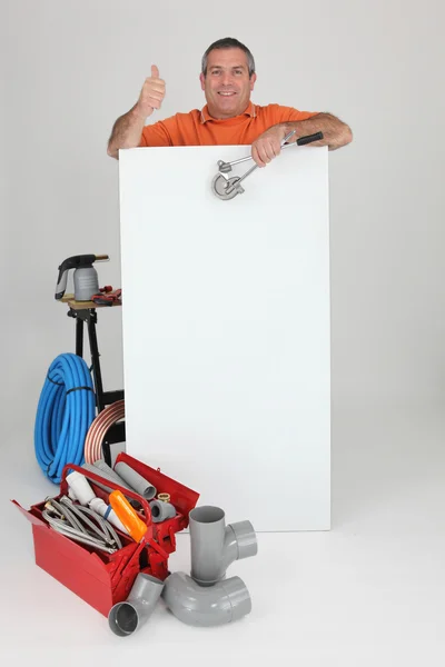 Plumber thumbs up Stock Photos, Royalty Free Plumber thumbs up Images ...