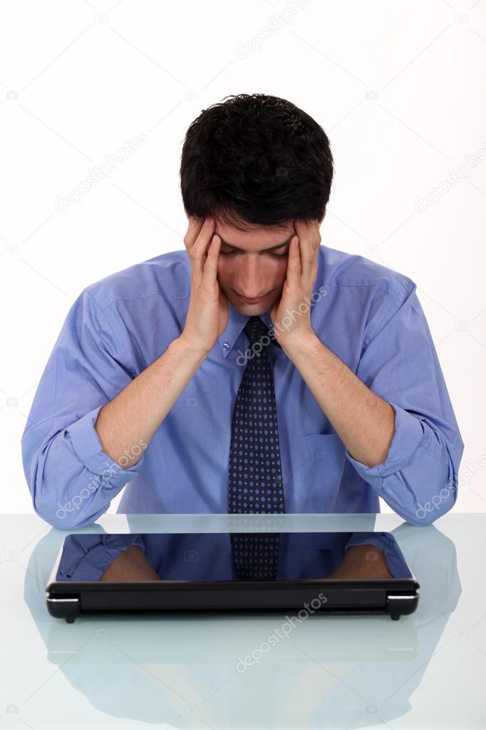 Distraught man Stock Photo by ©photography33 14578323