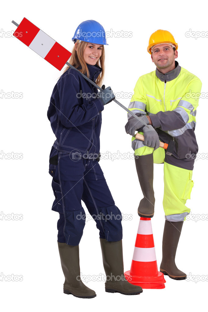 Road workers Stock Photo by ©photography33 14898873