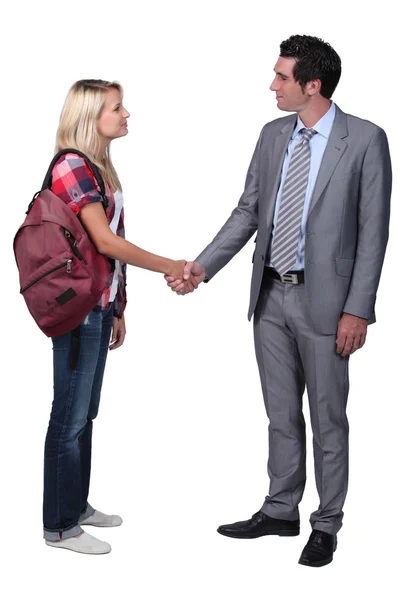 Saludo formal — Fotos de Stock © photography33 #9171476