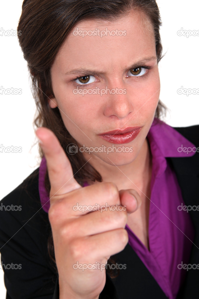 Stern woman Stock Photo by ©photography33 16759949