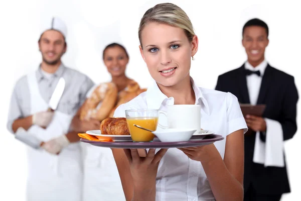 Female hospitality worker Stock Photos, Royalty Free Female hospitality ...