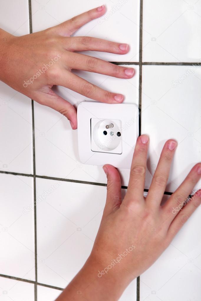 Electrical socket Stock Photo by ©photography33 18428391