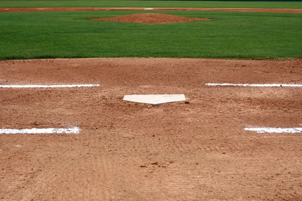 Baseball Field at Home Plate Stock Photo by ©33ft 38319227