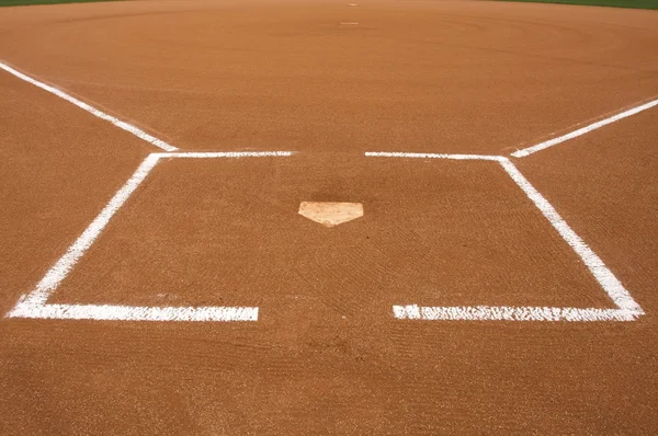 Softball Field Home Plate Stock Photo by ©33ft 38268125
