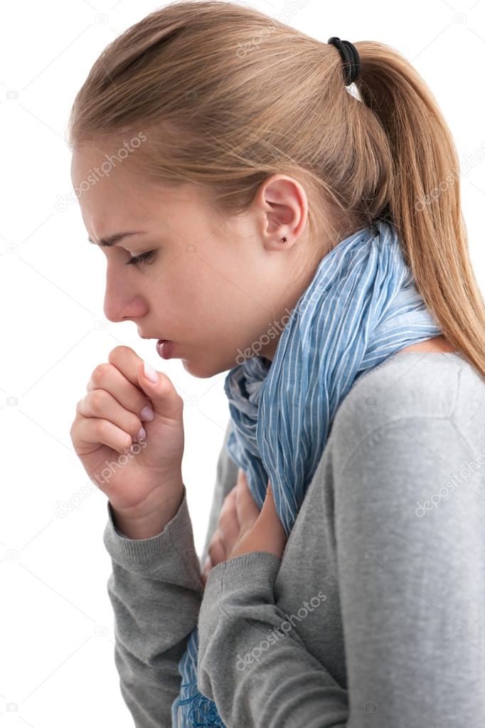 Young woman having a cold — Stock Photo © alexraths #31354365