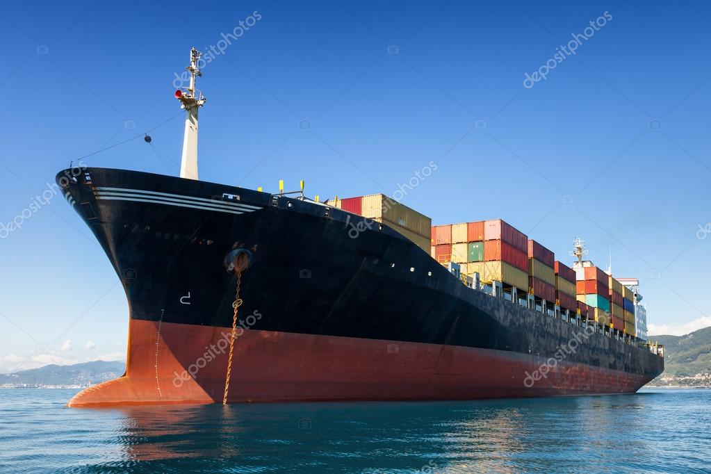 Cargo containers ship — Stock Photo © ilfede #31212679