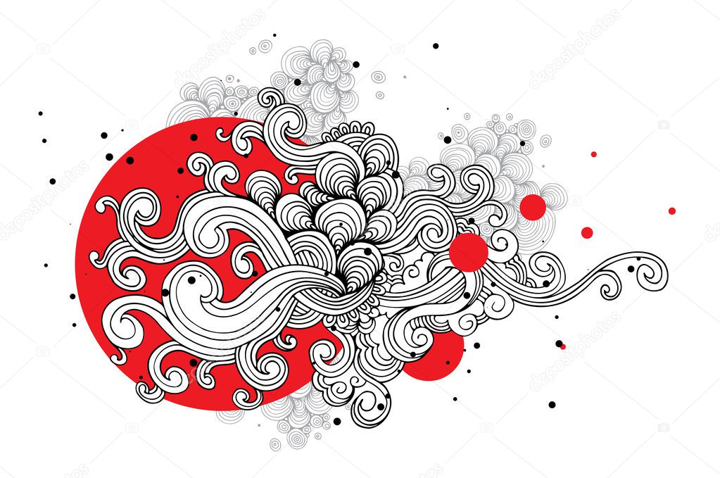 Simple Swirl Design Vector