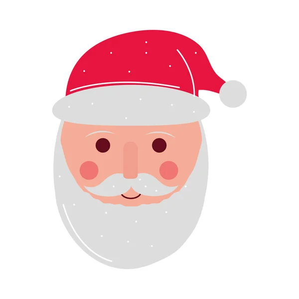 Cara de santa claus imágenes de stock de arte vectorial | Depositphotos