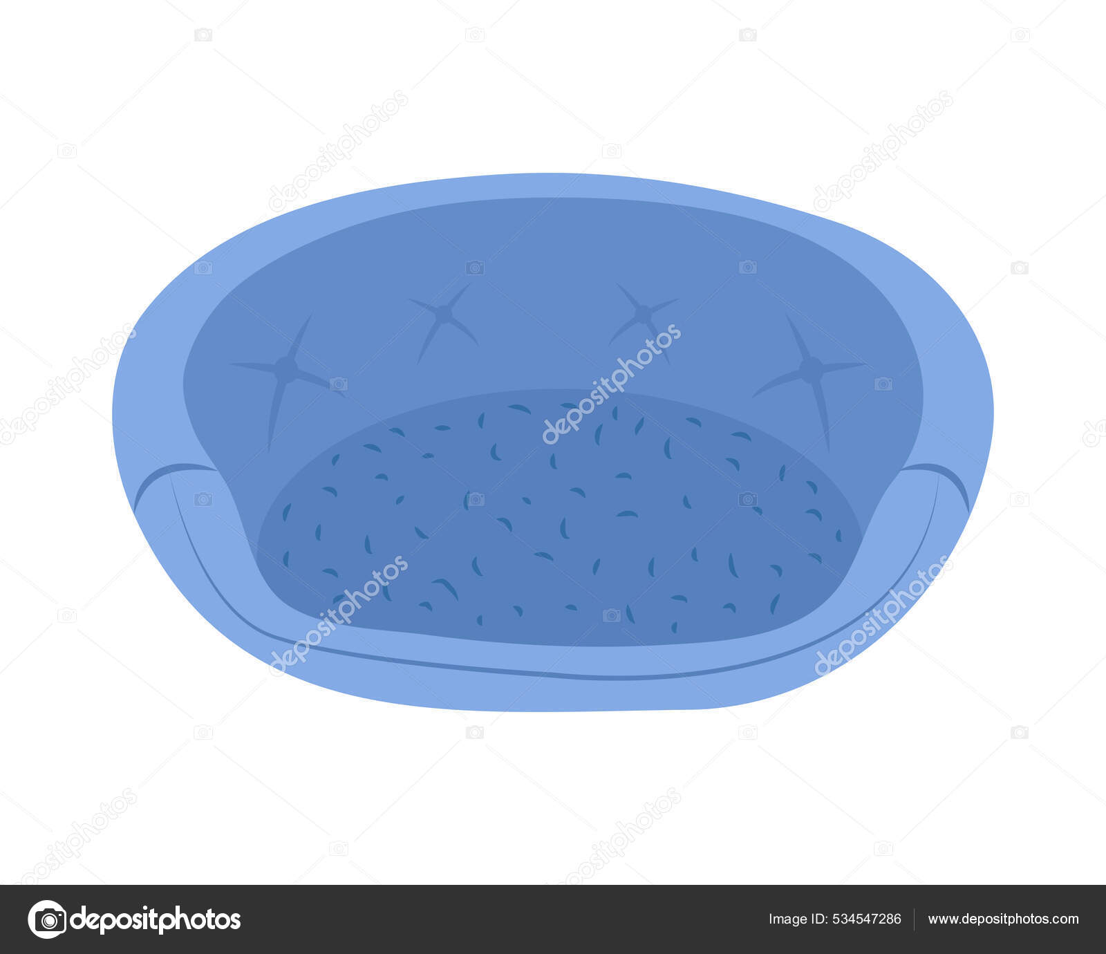 Pet bed cartoon Stock Vector Image by ©stockgiu #534547286